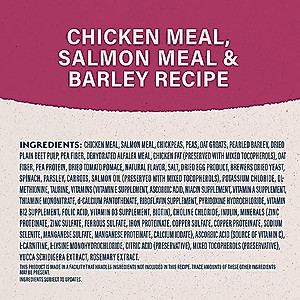 Natural Balance Original Ultra Fat Dogs Chicken Meal, Salmon Meal & Barley Recipe Low Calorie Dry Dog Food, 11 Pounds