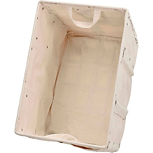 Canvas Basket Bulk Truck, 12 Bushel Capacity, 36-1/4"L x 24-3/4"W x 32-1/4"H, Assembled