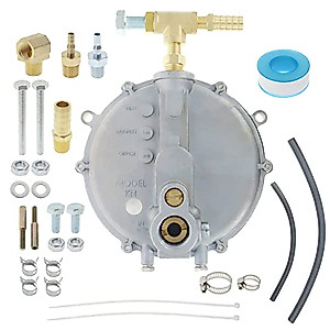 Hutdkte Propane Natural Gas Tri-Fuel Conversion Kit for Honda GX120 GX160 GX200 GX270 GC160 GC190 Generator
