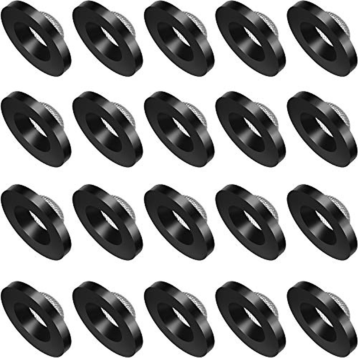 20 Pieces Stainless Steel Filter Hose Washers Inlet Hose Screen Washer Repair Kit for 5/8 inch Washing Machine and 3/4 inch Garden Hose Connector