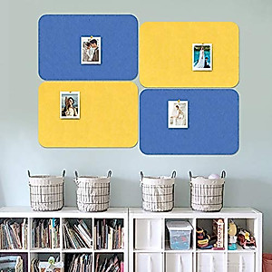 23.6 15.7 Cork Board Photo Wall, Suitable for Kindergarten Background Decoration, Color Felt Board Room Decoration