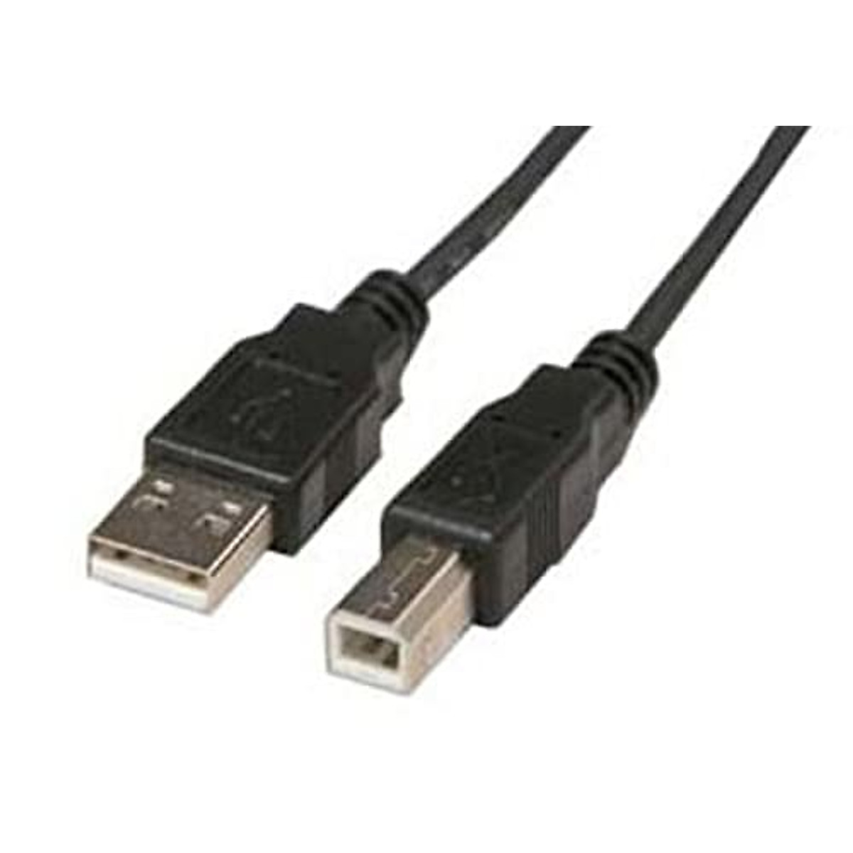 CorpCo USB 2.0 Printer Cable Cord A-B 6' 6 Ft Compatible with Canon, HP, Epson and Brother Printers