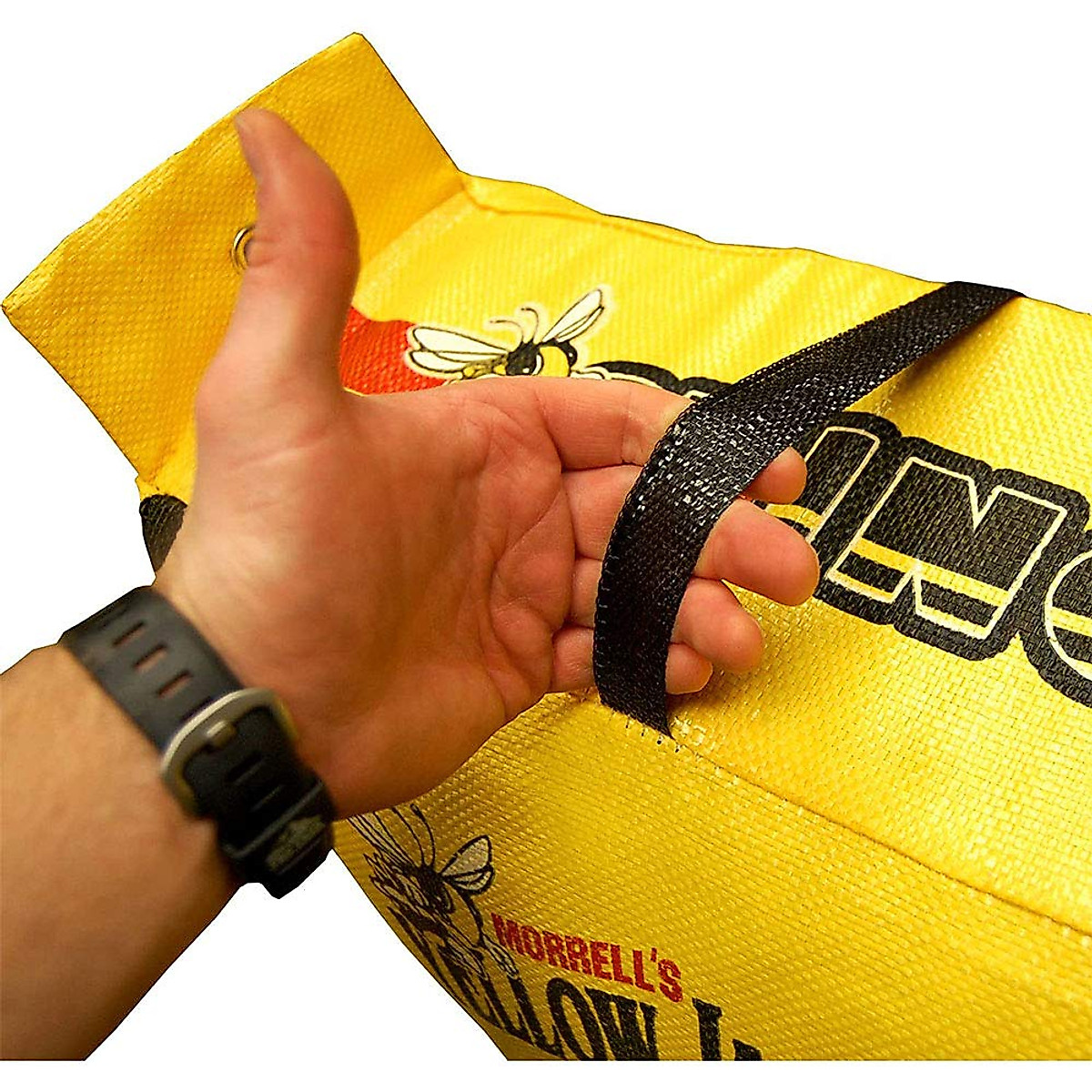 Morrell Yellow Jacket 19lb Portable Adult Field Archery Bag Target with HME Products Bowhunting Archery Range Practice Shooting 30in Bag Target Stand