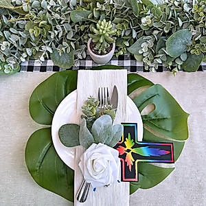 Winlyn 72 Sets 6 Styles Magic Color Scratch Cross Ornaments Craft Kits Rainbow Scratch Art Sets Scratch Paper Crosses with Scratching Tools for Kids Classroom VBS Sunday School Religious Activities