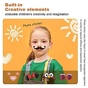 PUSOKEI High Definition Camera, Mini Cartoon Camera, Comfortable Visual Experience, for Recording