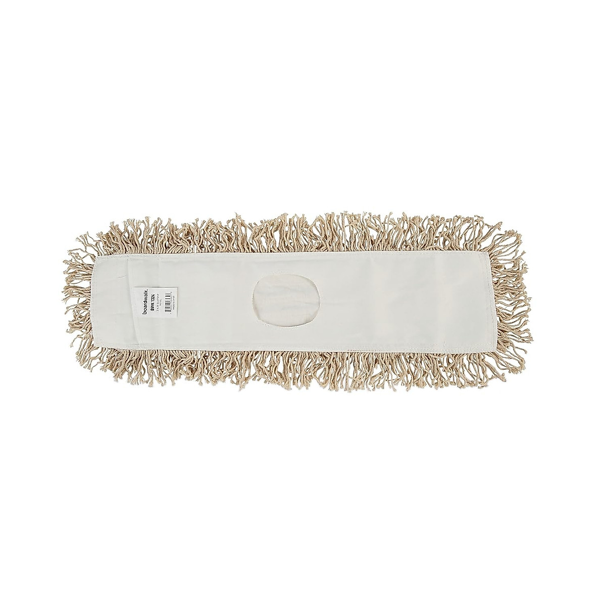 Boardwalk 1324 Industrial Dust Mop Head, Hygrade Cotton, 24w x 5d, White