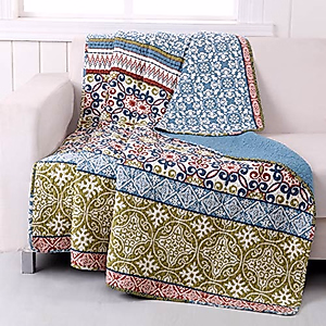Greenland Home Shangri-La Throw, Multi, 50 x 60