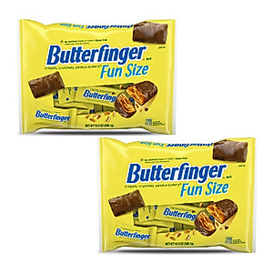 Chocolatey, Peanut-Buttery, Fun Size Individually Wrapped Candy Bars, 10.2 oz each, Bulk 2 Pack