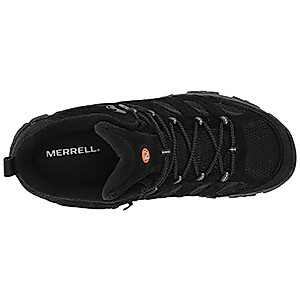 Merrell Men's Moab 3 Mid Hiking Boot, Black Night, 11