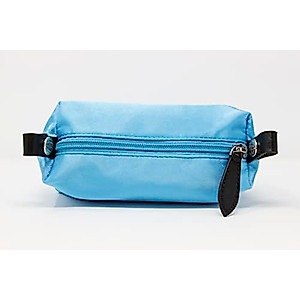 Dominie Liner for Clear Handbag Small Clutch Removable/Interchangeable Liner - Light Blue Liner, Black Tabs (Black Clutch Sold Separately)