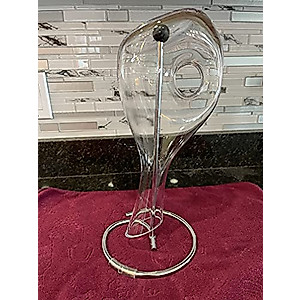 Happy Hour Decanter Dryer, Silver