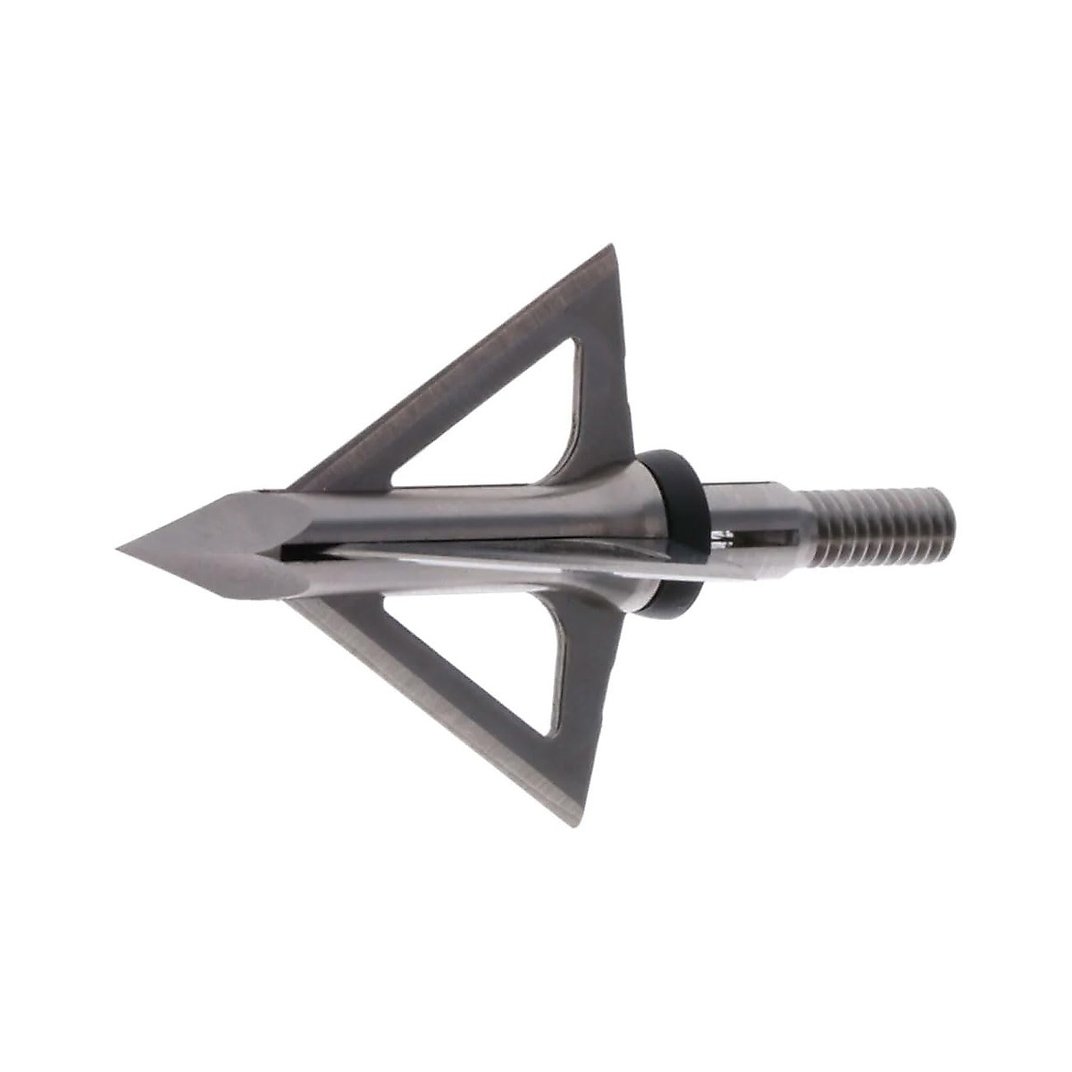 Truglo Titanium X QUADCUTTER 4 Blade 100 Grain Sharp Durable Fixed-Blade Hunting Crossbow Broadheads with Grade 5 Titanium Ferrule & Stainless Steel Blades - Spare Set of Blades Included