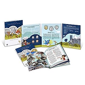 Coin Starter Kit & Activity Book for Kids - Explore & Discover Set