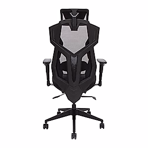 RESPAWN FLEXX Gaming Chair Mesh Ergonomic High Back PC Computer Desk Office Chair - Adjustable Lumbar Support, Seat-Slide, 115 Degree Syncro-Tilt Recline, 2D Armrests & Headrest, 300lb Max - Black