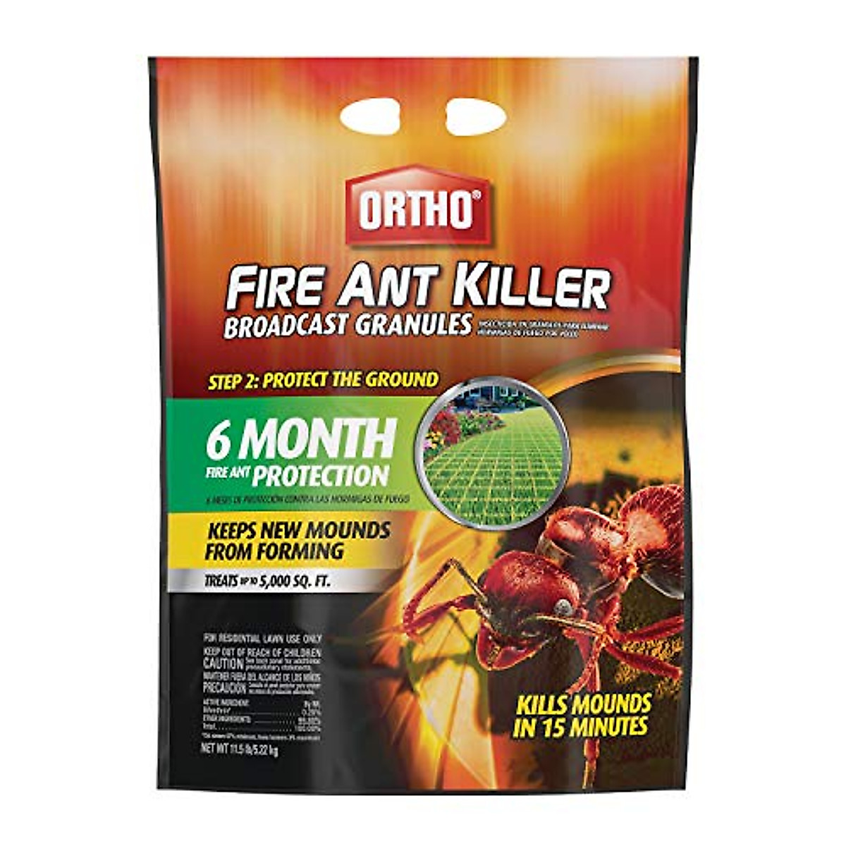 Ortho Fire Ant Killer Broadcast Granules, 11.5 lbs. (2-Pack)
