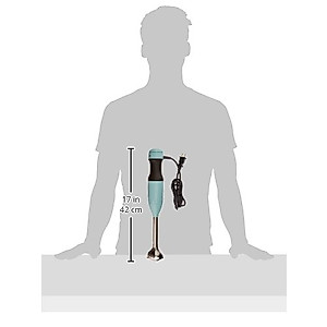 KitchenAid KHB1231IC 2-Speed Hand Blender, Ice, 8"