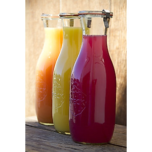 Weck 763 Juice Jar - .25 Liter, Set of 6