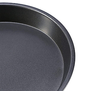 Yosoo 8 inch Carbon Steel Non-stick Round Pizza Pan,Microwave Oven Baking Dishes Pans