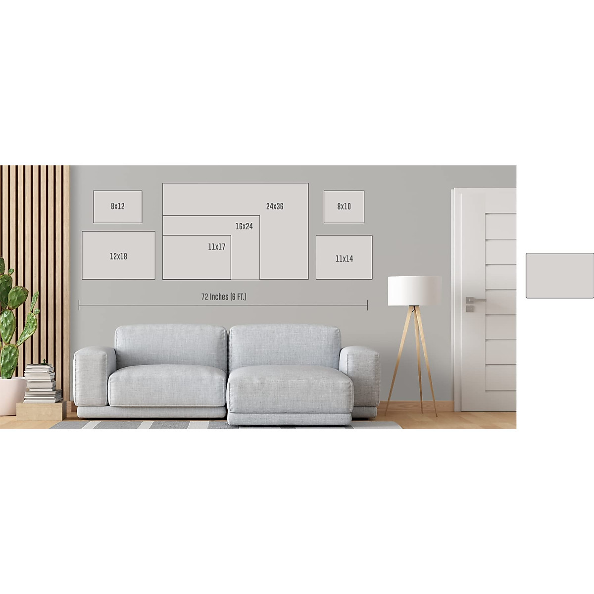 Where it all Began Map Sign - Unique Wedding Present 5th or 10th Anniversary Gift on Vibrant HD Aluminum or Wood Photo Panel (Framed Canvas, 24" x 36")