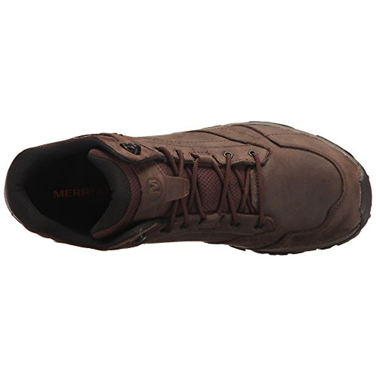 Merrell Men's Moab Adventure Mid Waterproof Hiking Boot, Dark Earth, 10 M US