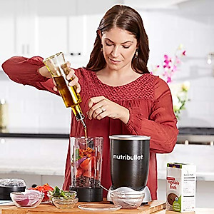 Magic Bullet Nutribullet RX Blender Smart Technology with Auto Start and Stop Recipe Book Included