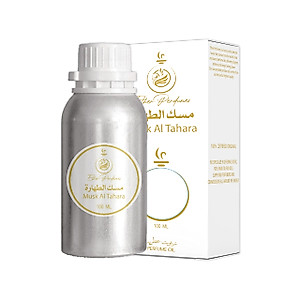 Ether Perfumes MUSK AL TAHARA Concentrated Perfume Oil 100ml I Thick White Musk I Premium Grade Extract I Perfume Making I Body Oil I Aromatherapy