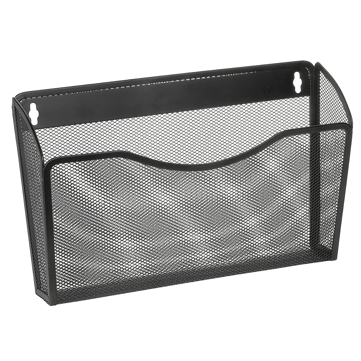 OfficeMax Brenton Studio™ Mesh Wall Letter File, Black