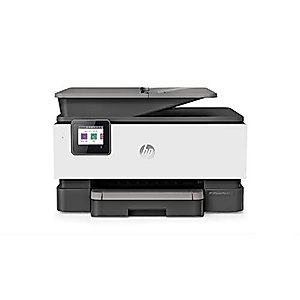 HP OfficeJet Pro 9015 All-in-One Wireless Color Printer, with Smart Home Office Productivity, HP Instant Ink, Works with Alexa (1KR42A)