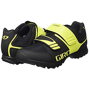 Giro Berm Cycling Shoe - Men's Black/Citron Green 47