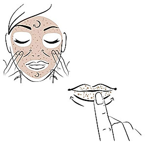 L'oreal Paris Skin Care Pure Sugar Face Scrub With Kona Coffee To Instantly Resurface & Energize for Soft Glowing Skin, 1.7 Ounce