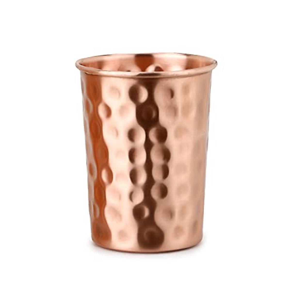 Zap Impex Pure copper hammered glasses moscow mule tumbler (Set of 8)