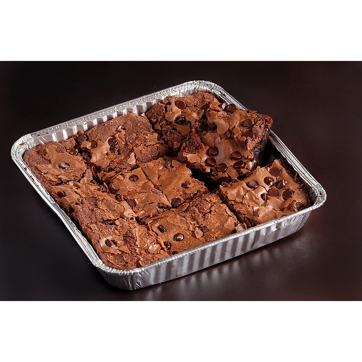 DecorRack 14 Aluminum Pan Disposable with Flat Board Lids, 2.25 Lb Heavy Duty Rectangular Tin Foil Pans, Perfect for Reheating Leftover Food, Baking, Roasting, Meal Prep, to-Go Containers (14 Pack)