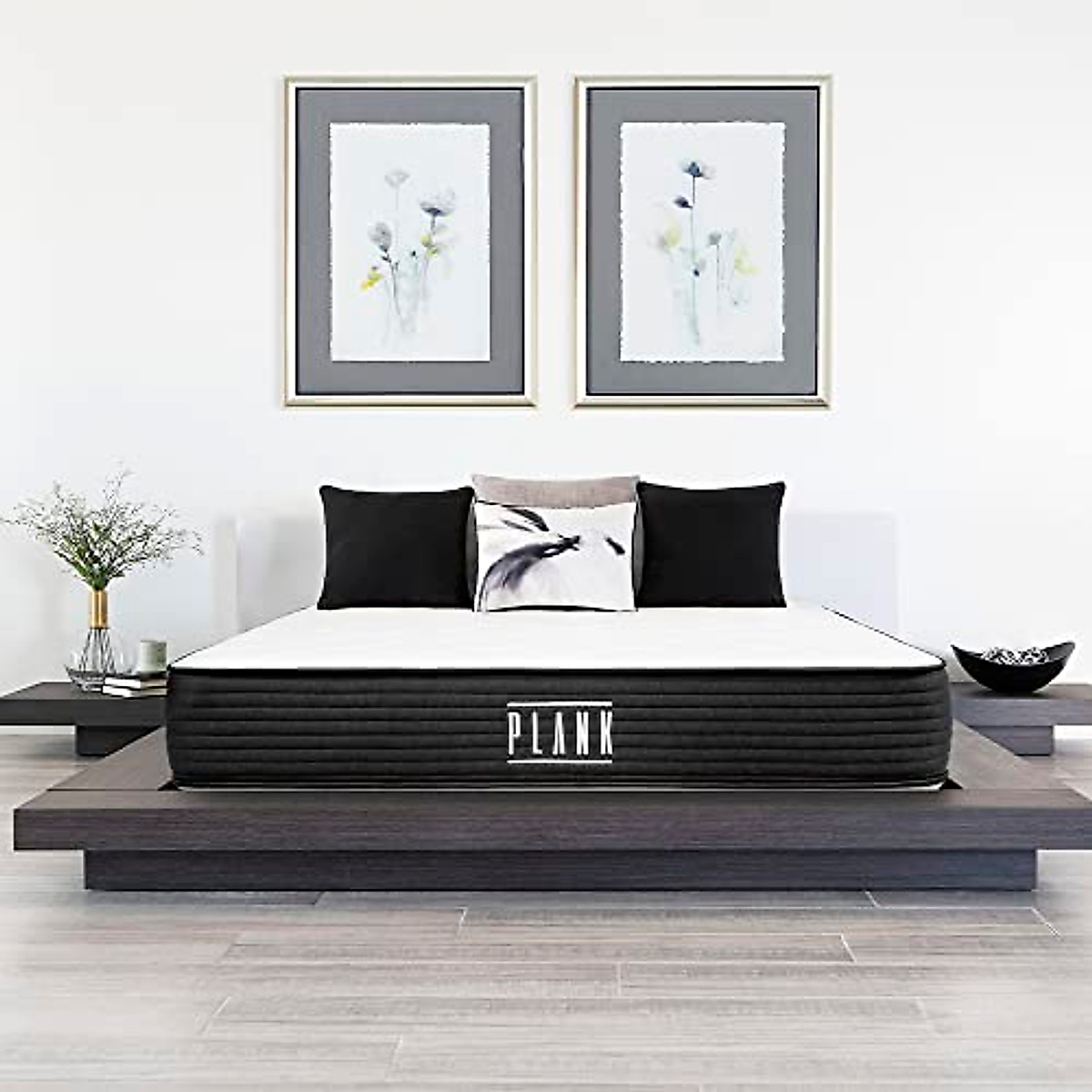Brooklyn Bedding Plank 11-Inch TitanFlex Two-Sided Firm Mattress, Twin