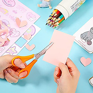 150 Pack Scissors Bulk Scissors 5 Inch Blunt Tip Kids Safety Bulk Pack of Scissors for School Craft Projects