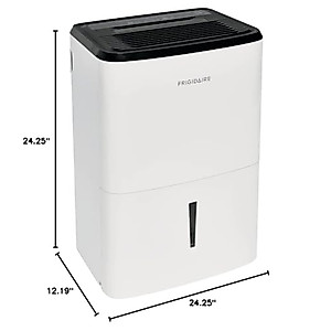 Frigidaire 50 Pint Dehumidifier. 4,500 Square Foot Coverage. Ideal for Large Rooms and Basements. 1.7 Gallon Bucket Capacity