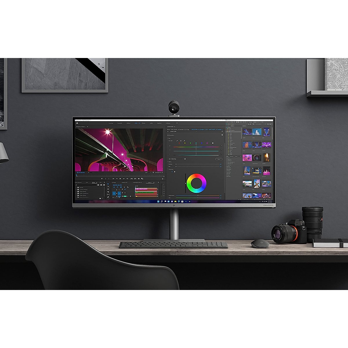 HP 24-inch 5K IPS Monitor with Intel Core i9-11900K Processor, 32GB RAM, NVIDIA GeForce MX350 Graphics, Windows 11 Pro