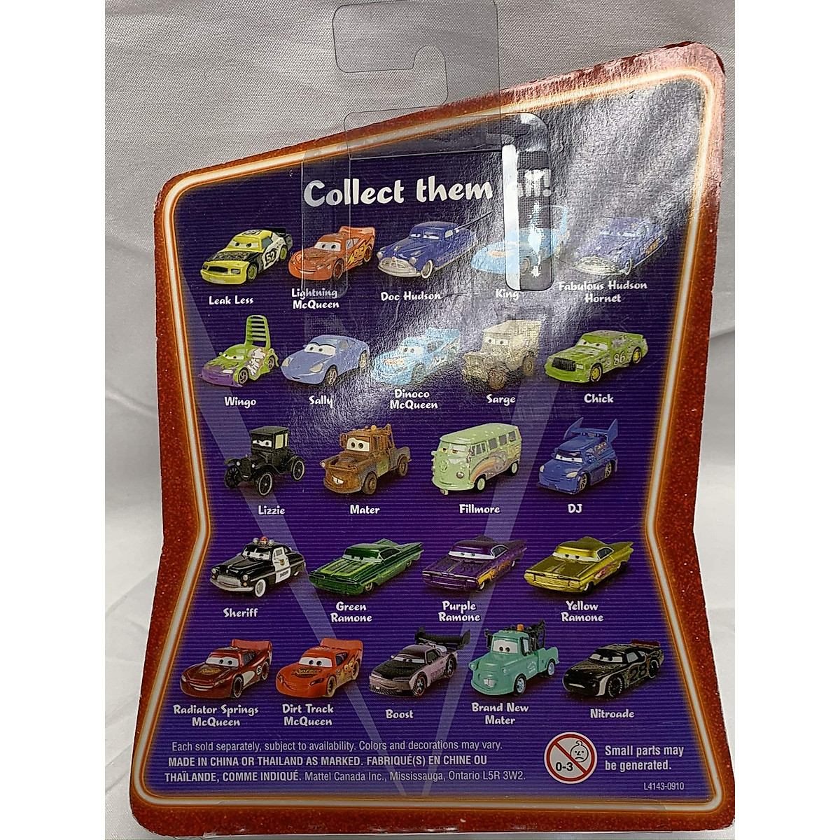 Disney Car Toys Dirt Track McQueen