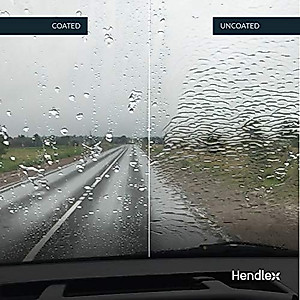 Hendlex Car Windshield Coating Nano Glass PRO and Glass Prepare Cleaner | Window Water Repel and Screen Prep Cleaner