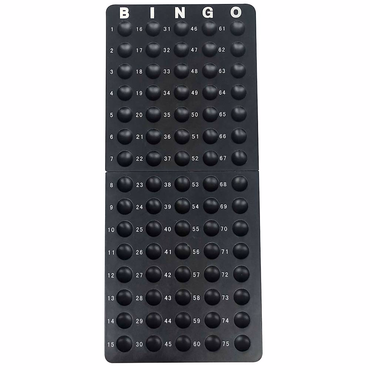 Yuanhe Deluxe Bingo Game Set-Includes Metal Cage,500 Colorful Bingo Chips,100 Bingo Cards,75 Colored Balls,Plastic Masterboard,Great for Large Groups,Parties …