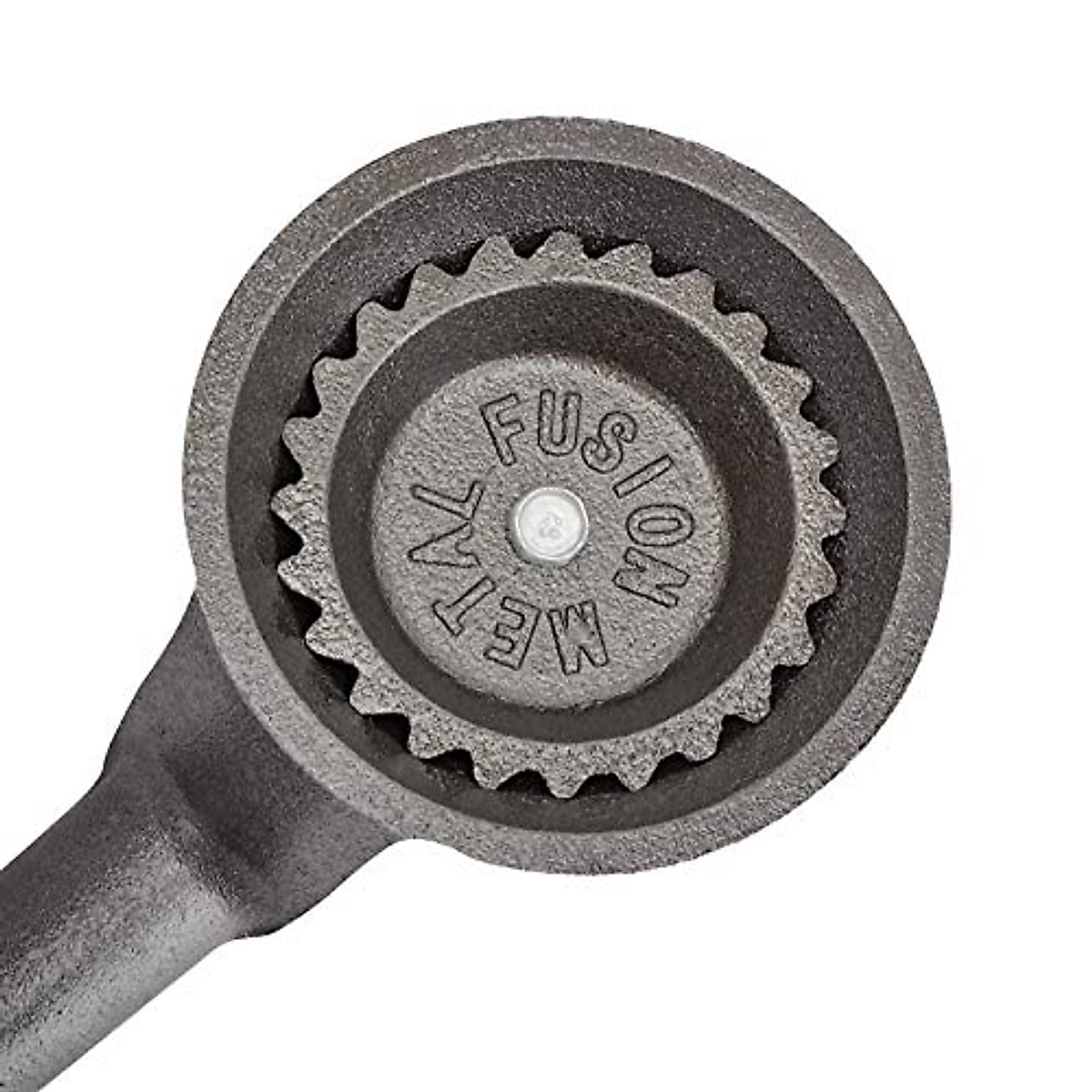 only fire High Pressure Propane Cast-Iron Replacement Round Burner with Orifice Brass Fitting