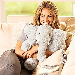 Vermont Teddy Bear Stuffed Elephant - Oh So Soft Elephant Stuffed Animal, Plush Toy, Gray, 18 Inch