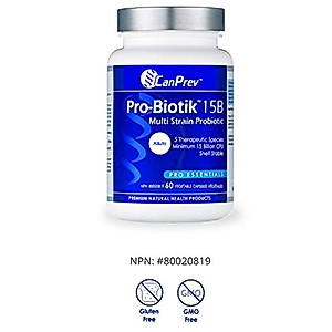 CanPrev 15B-Probiotic Vegi Capsules, 60 Count