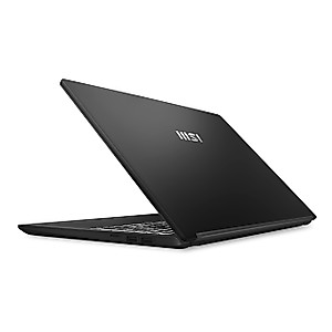 MSI Modern 15 15.6" Laptop: Intel Core i5-1155G7, Intel Iris Xe, 16GB DDR4, 1TB NVMe SSD, 180-Degree Lay-Flat, USB Type-C, MicroSD Card Reader, Win 11 Pro: Classic Black B11M-023US