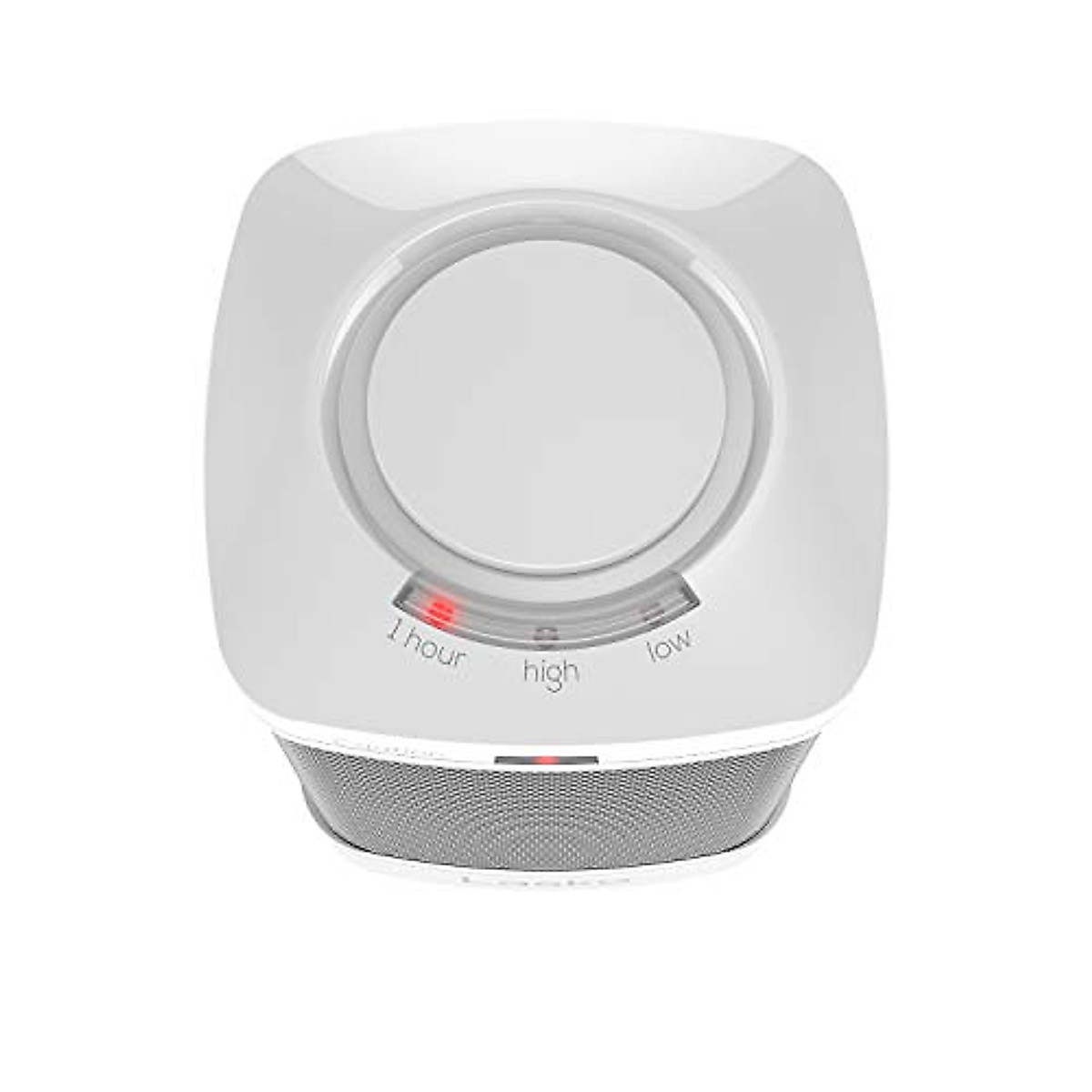 Lasko CD08200 Small Portable Ceramic Space Heater for Bathroom and Indoor Home Use, White, 6.25 x 6.25 x 7.65 inches