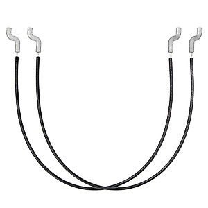 Hirldeea 1501122MA Front Lower Drive Auger Cable for Murray Craftsman Snapper Simplicity Snow Thrower Snowblower 313449MA, MT1501122MA (2-Packs)