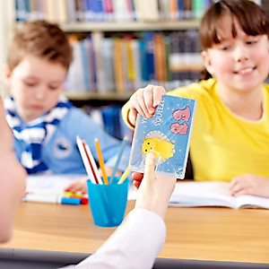 26 Packs Mochi Squishy Toy Valentines Day Gifts Cards for Kids Classroom Fidget Toys Preschool Exchange Gifts Cards Classmate Gifts