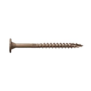 Simpson Strong-Tie SDWS22400DBMB Strong-Drive SDWS Timber Screw (Exterior Grade) — 0.220 in. x 4 in. T40, Tan (250-Qty)