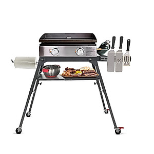 BQMFG Magnetic Stripe Replacement for Blackstone Griddle, BBQ Tool Holder, Universal Grill Utensil Organizer Rack, Magnetic Knife Bar for Kitchen