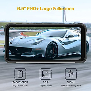 UMIDIGI Rugged Unlocked Smartphone, 6150mAh Battery, Bison GT2 8GB+128GB Android 12, 6.5"+FHD, G95 Octa-core, 64MP Triple Camera, NFC, 18W Fast Charge, IP68 & IP69K Waterproof Unlocked Cell Phone