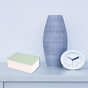 LINGNI Wipes Dispenser, Baby Diaper Wipes Case, Tissue Storage Box, Easy Open & Close Wet Wipe Container, Seal Design Prevent Moisture Loss (1 pc, Light Green)